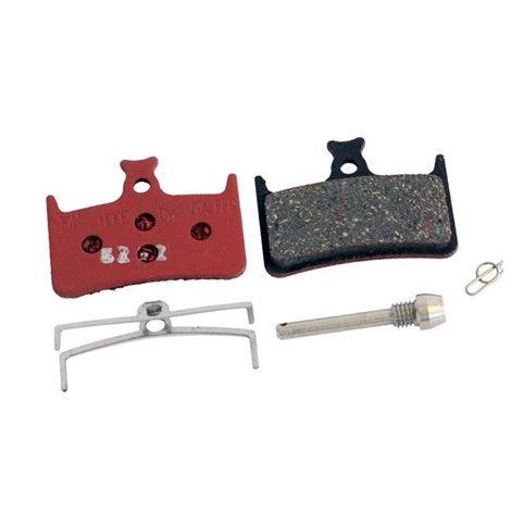 HOPE BRAKE PADS E4, RX4+, RX4-SH, MONO M4 (STANDARD RED)