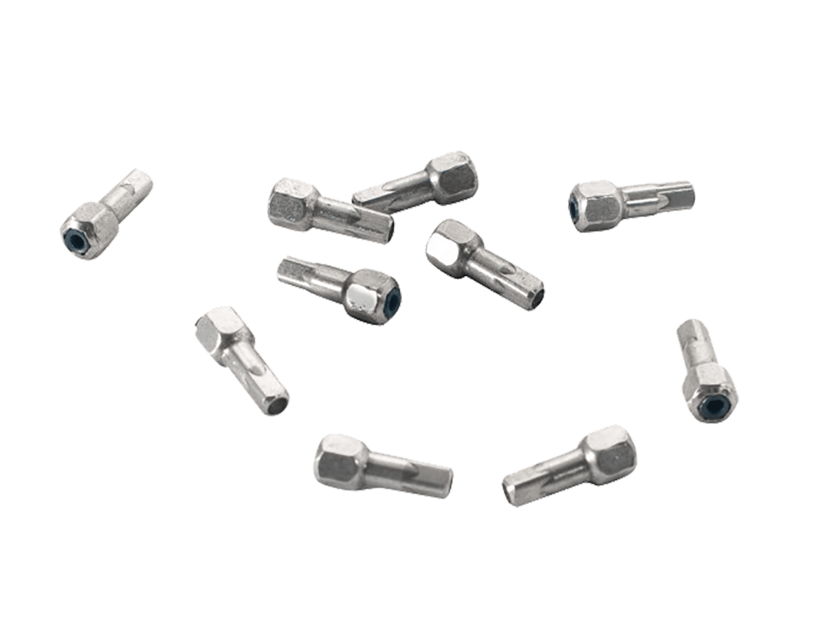 TREK Alpina Locking Hex Head Brass Nipple Pack of 10