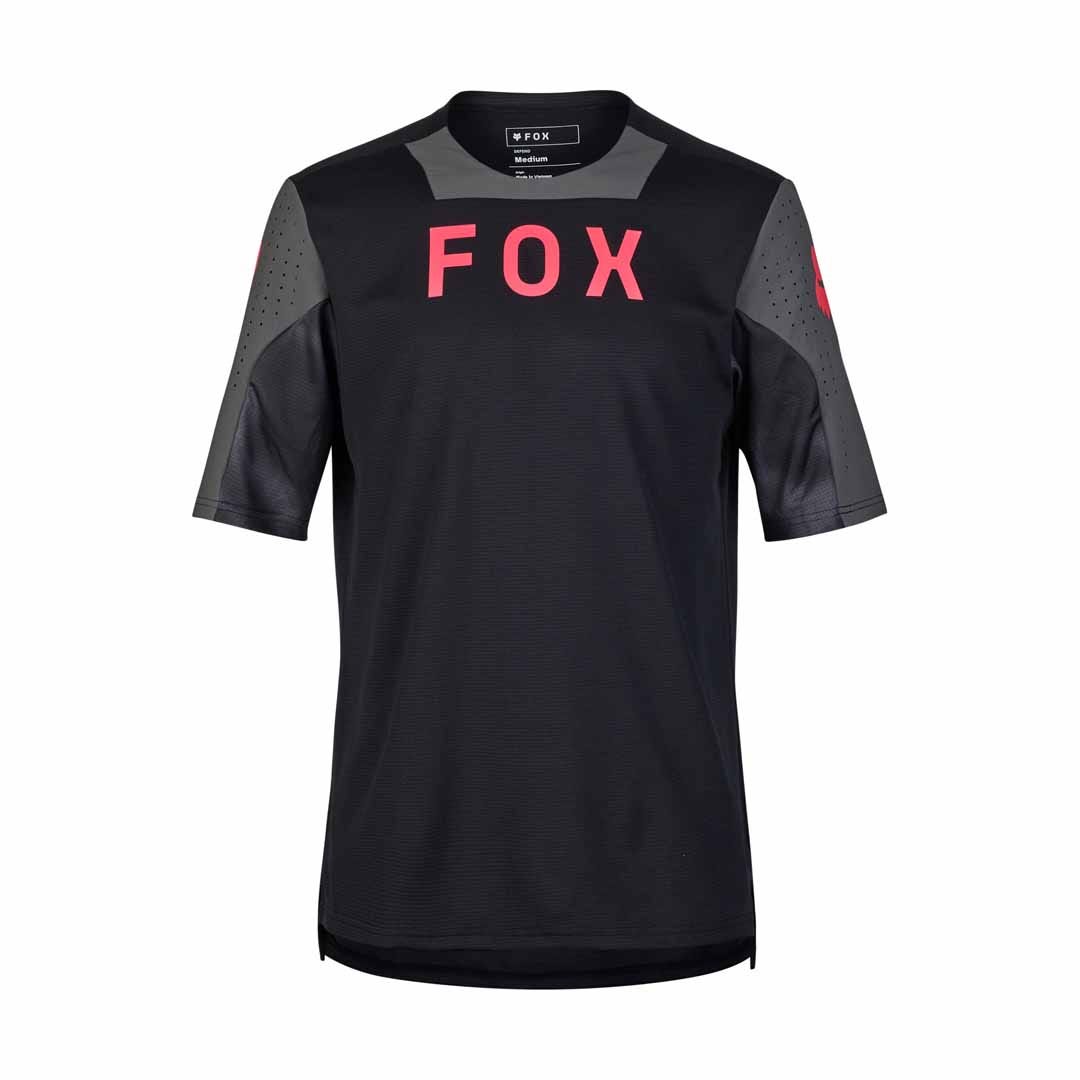SP24 FOX DEFEND SS JERSEY TAUNT BLK