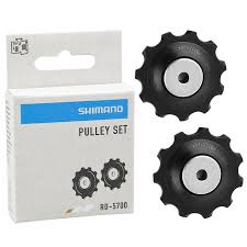 SHIMANO PULLEY SET - STANDARD GUIDE & TENSION ROAD/MTB